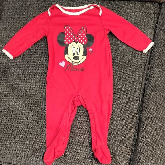 Disney | One Pieces | Disney Minnie Mouse Red Kids One Piece | Poshmark
